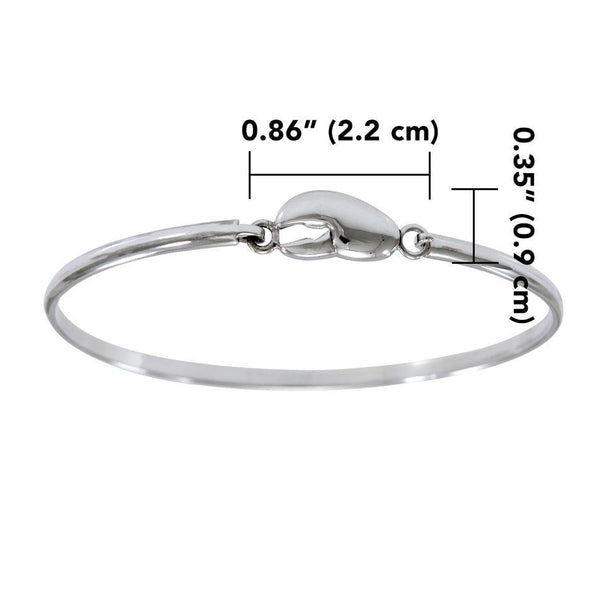 Lobster Claw Spring Lock Bracelet TBA176