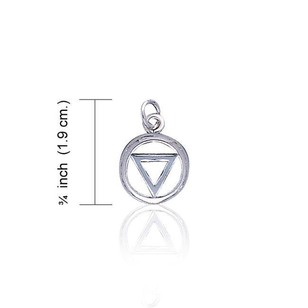 AA Recovery Triangle Charm TCM038
