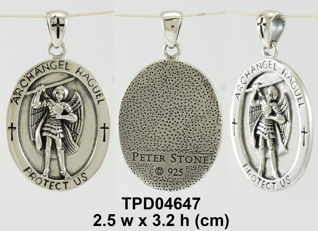 Archangel Raguel Medallion Pendant Archangel Raguel Medallion Pendant