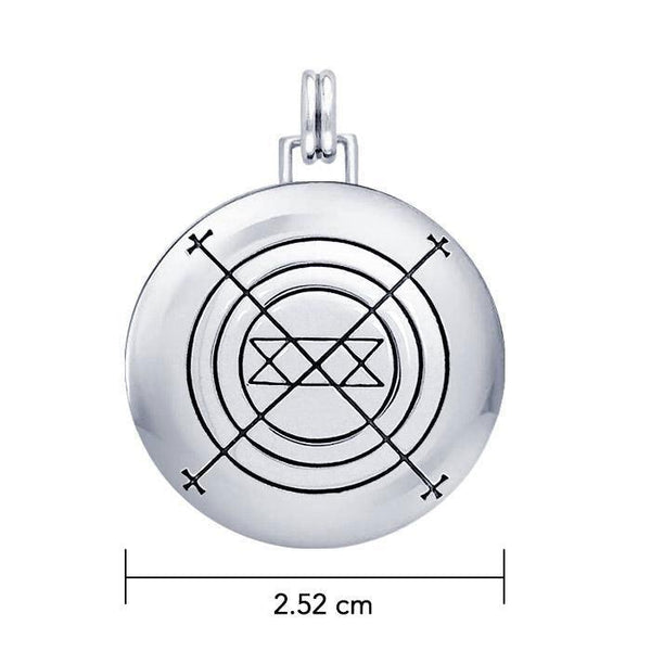Holy Magic Circle Solomon Seal Pendant TPD2862